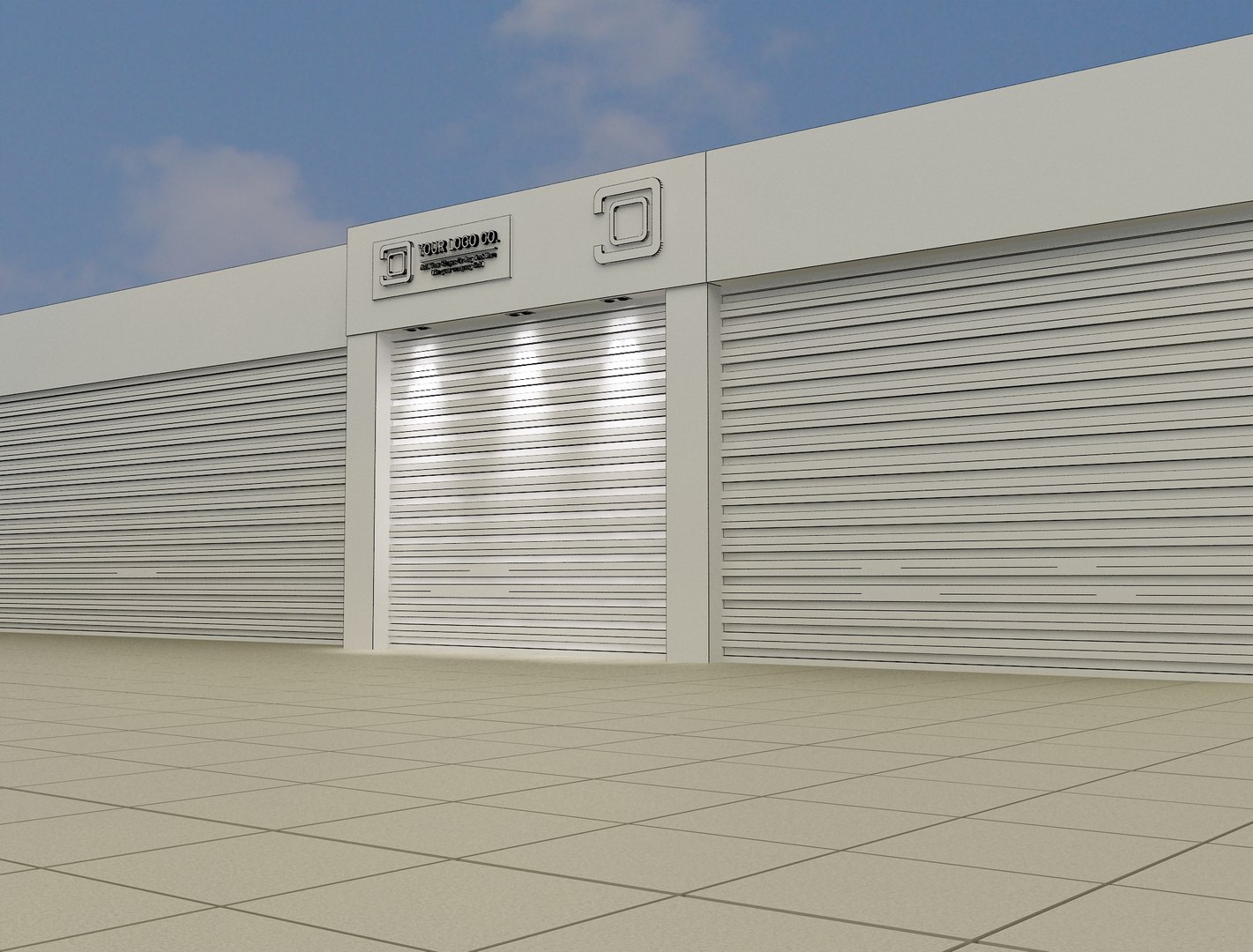 Car Service Entrance Logo Sign A607B 3D - TurboSquid 1913456