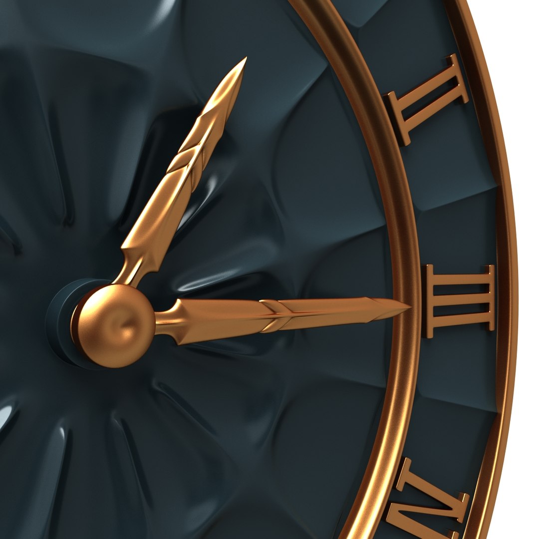 3D Model Analog Wall Clock - TurboSquid 1290385