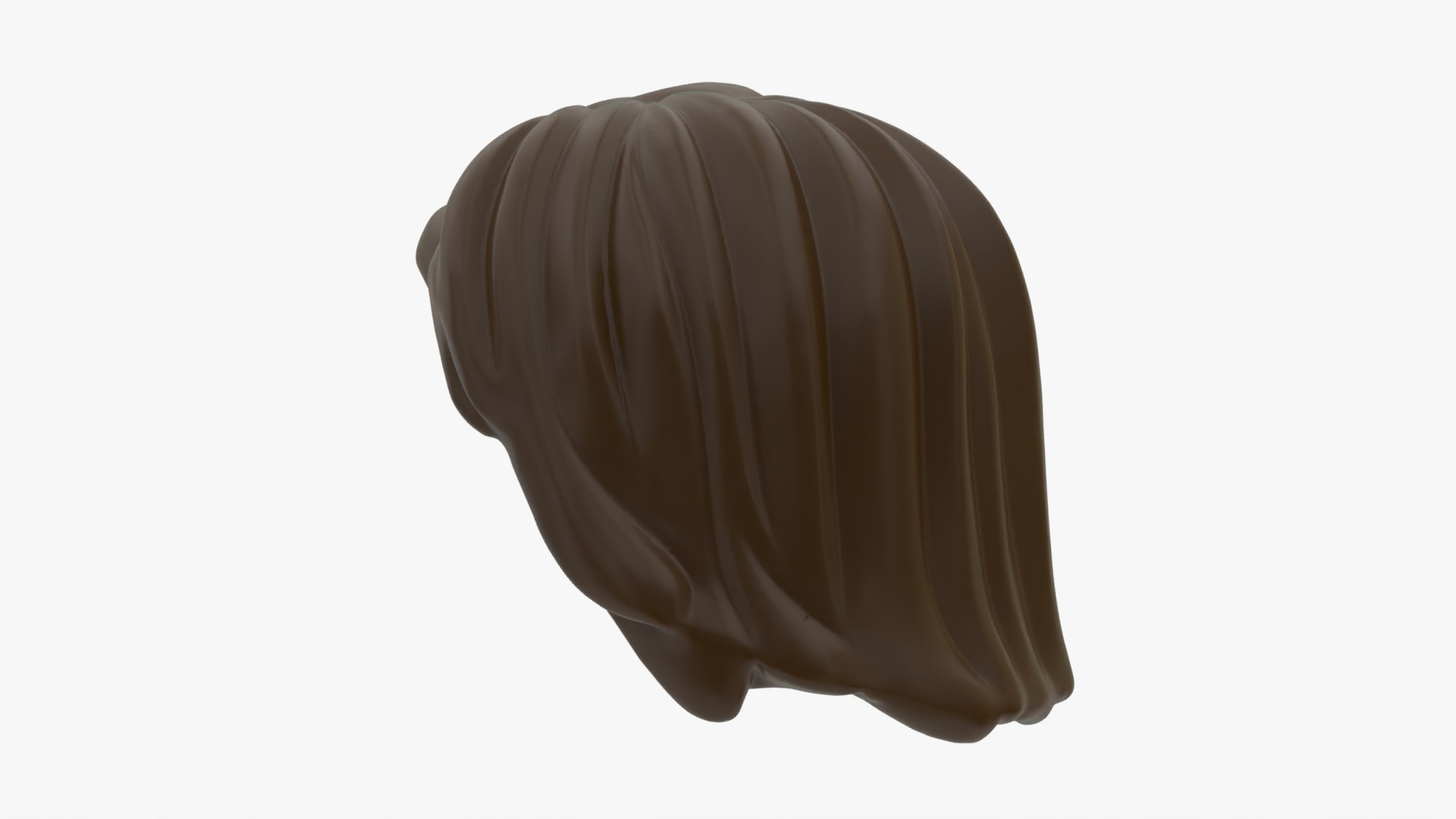 Detailed Lego Hair 3D Model - TurboSquid 2269335
