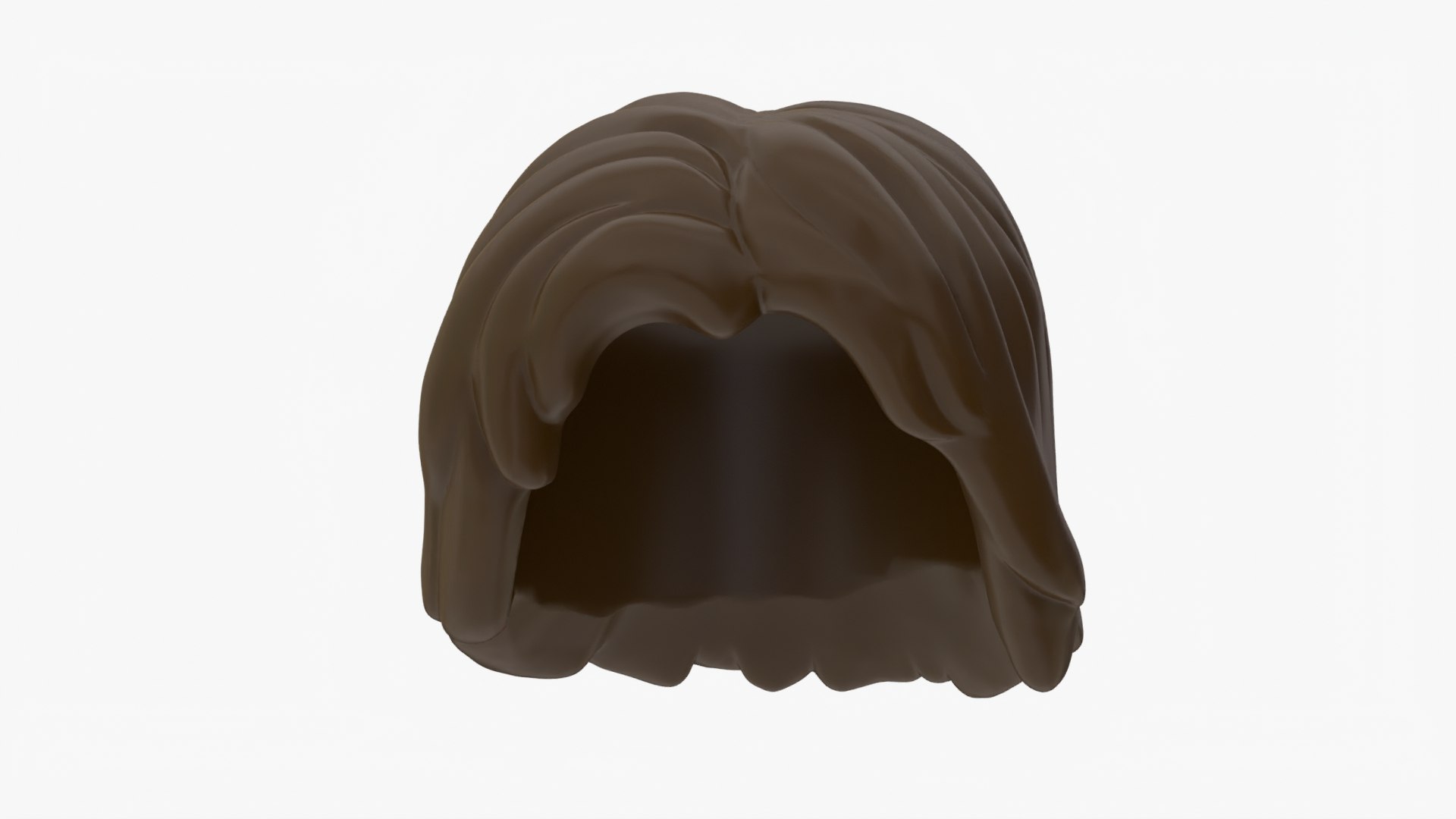 Detailed Lego Hair 3D Model - TurboSquid 2269335