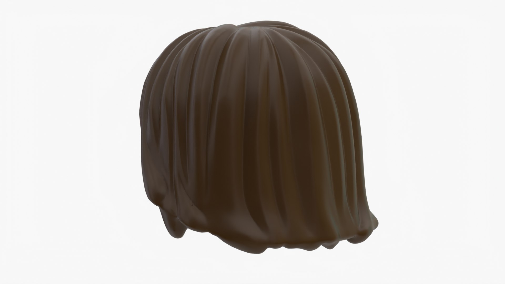 Detailed Lego Hair 3D Model - TurboSquid 2269335