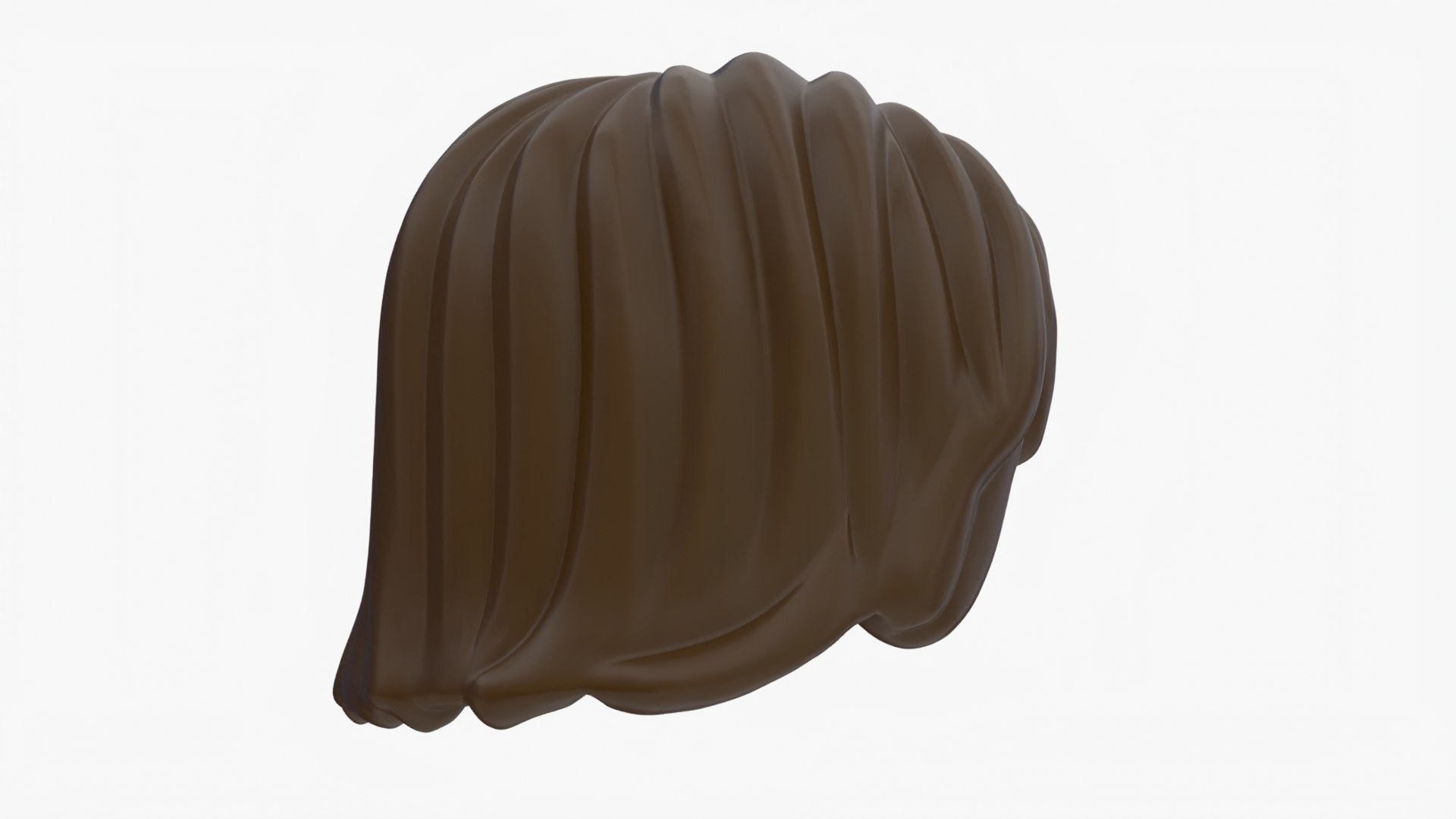 Detailed Lego Hair 3D Model - TurboSquid 2269335