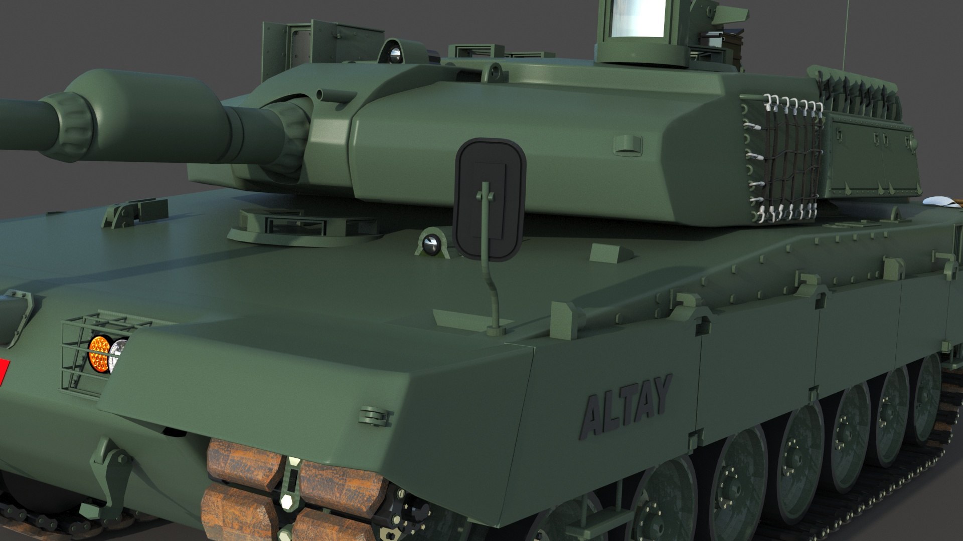 Tank Altay 3D Model - TurboSquid 2344816