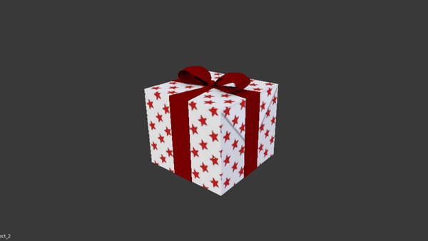 Gift object model - TurboSquid 2014783