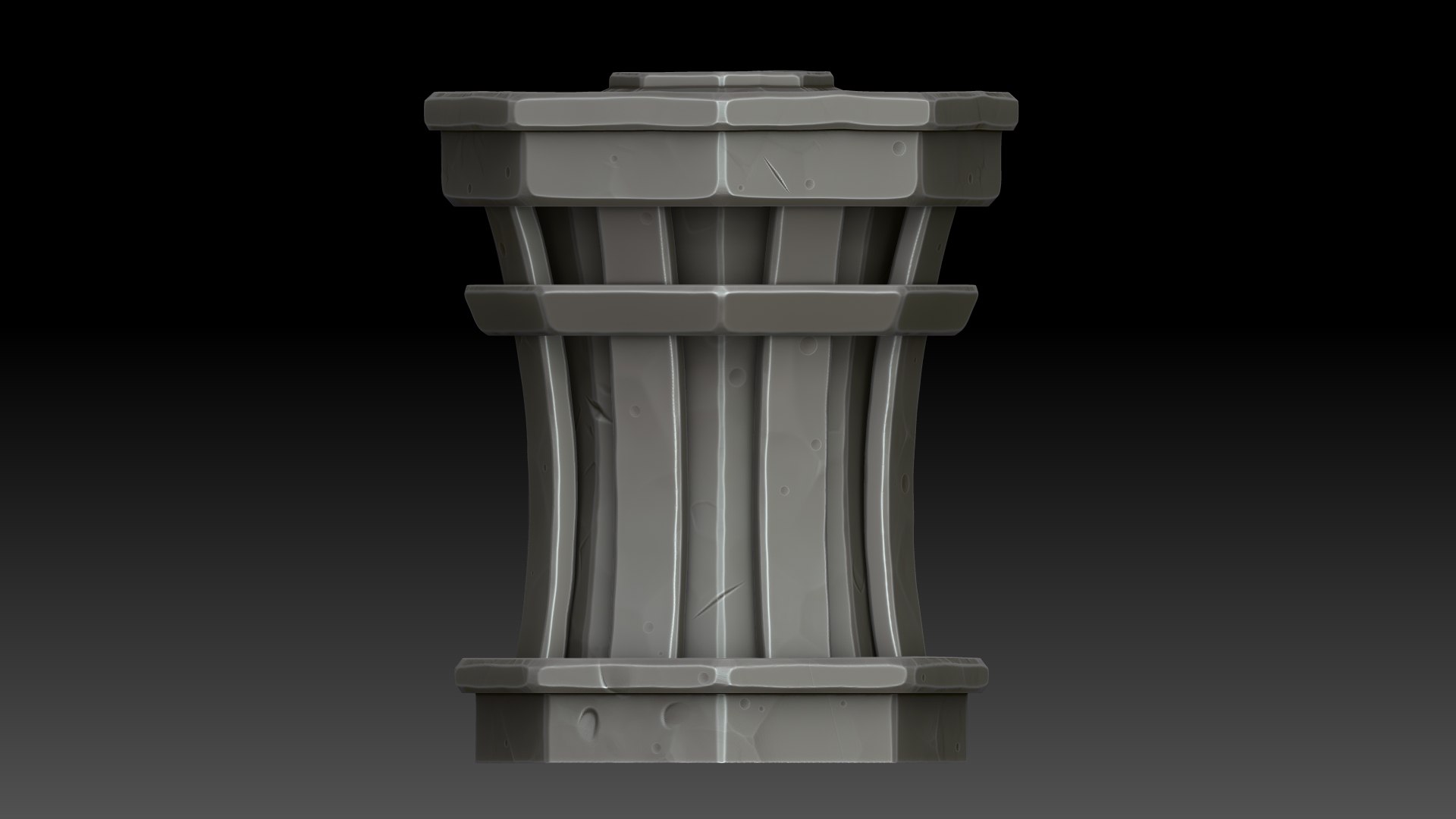 3D Stylized Trash Can Model - TurboSquid 2017137
