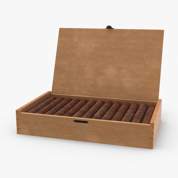 modelo 3d Cigarro cubano genérico abierto - TurboSquid 1185552