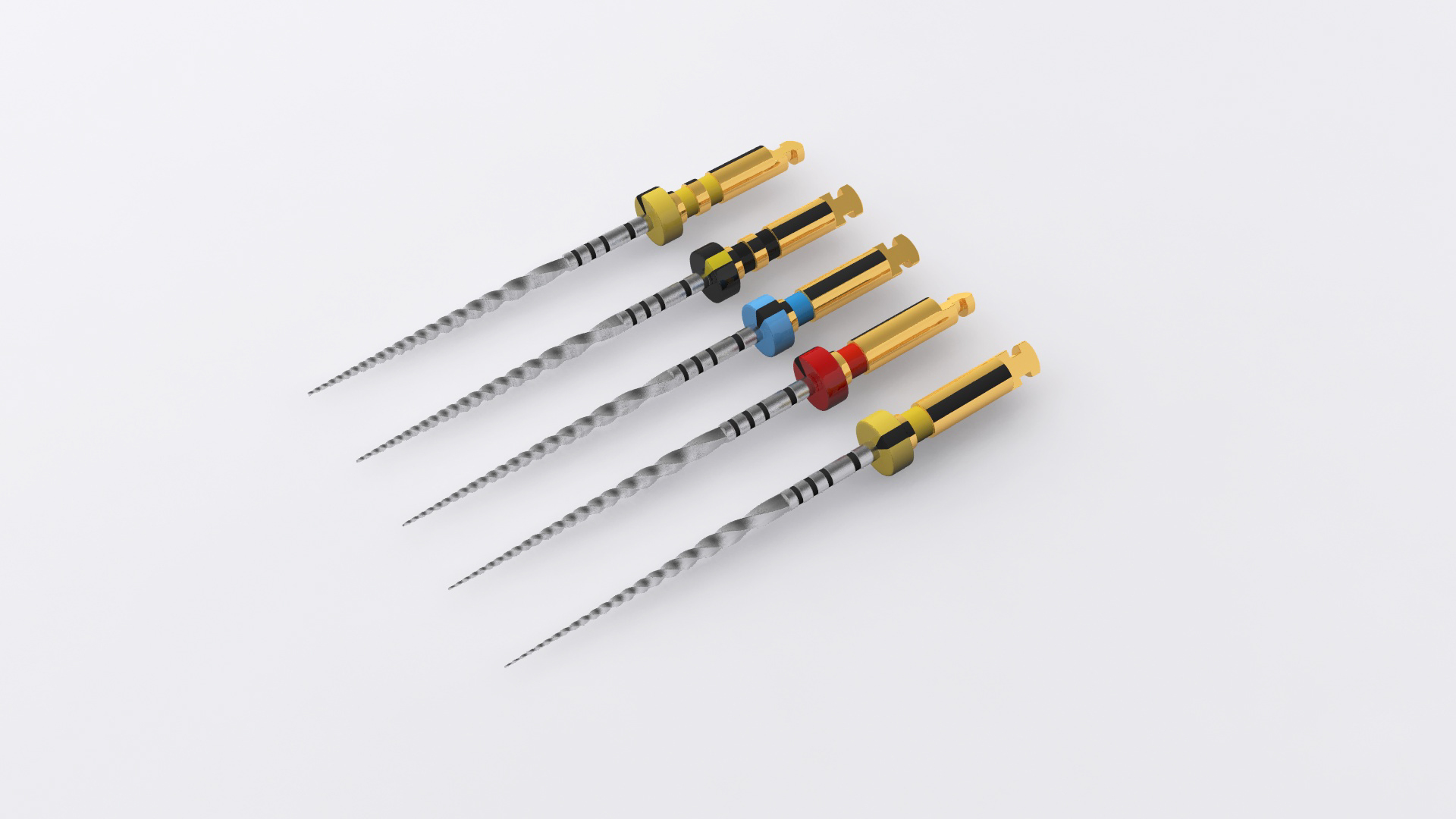 Dental Endodontic Files Set 3D Model - TurboSquid 1603300