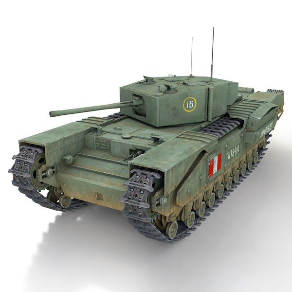 British churchill mk iii 3D model - TurboSquid 1260072