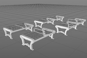 Bench SketchUp Models for Download | TurboSquid