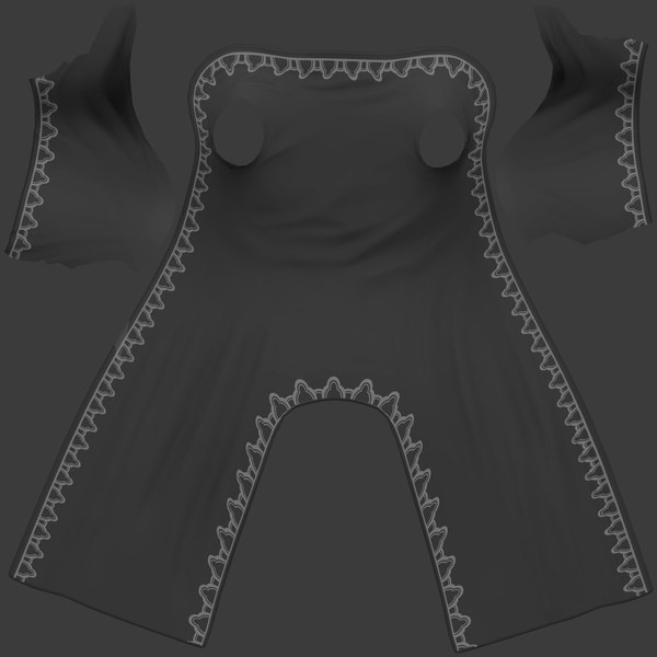 3D Japanese Anime Style Open Front Overcoat model - TurboSquid 1919709