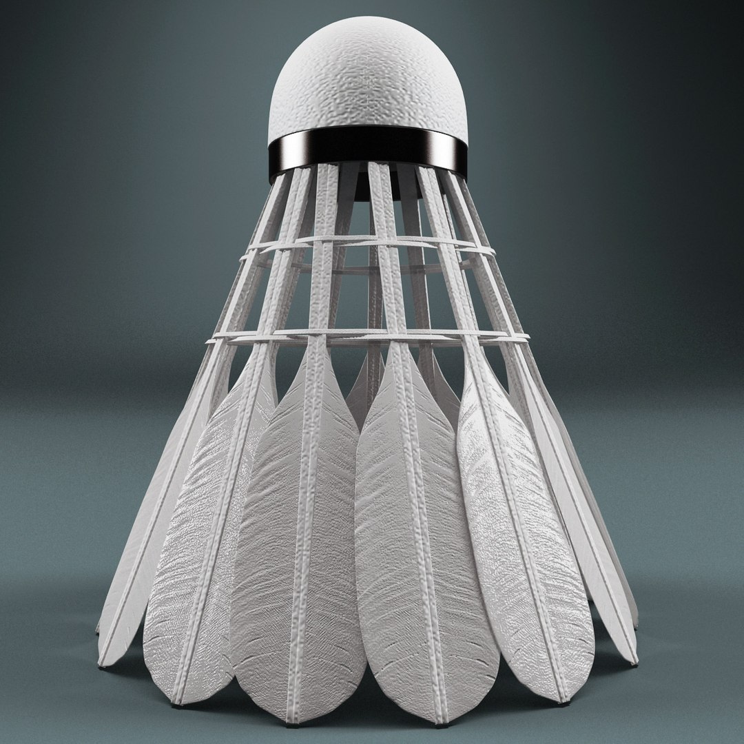 Shuttlecock Modelled 3d 3ds