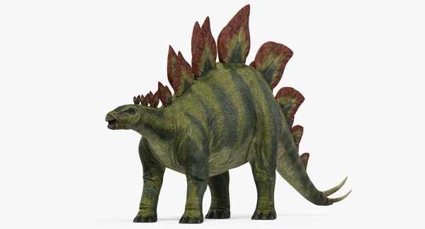 stegosaurus realistic 3ds