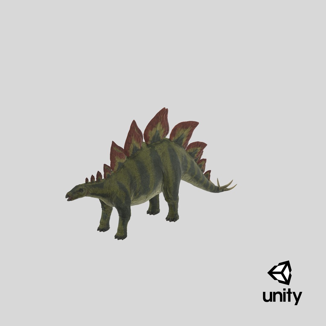 stegosaurus realistic 3ds