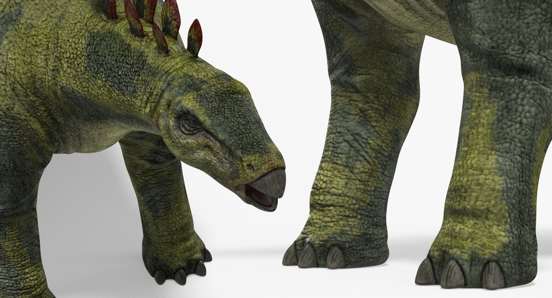 stegosaurus realistic 3ds