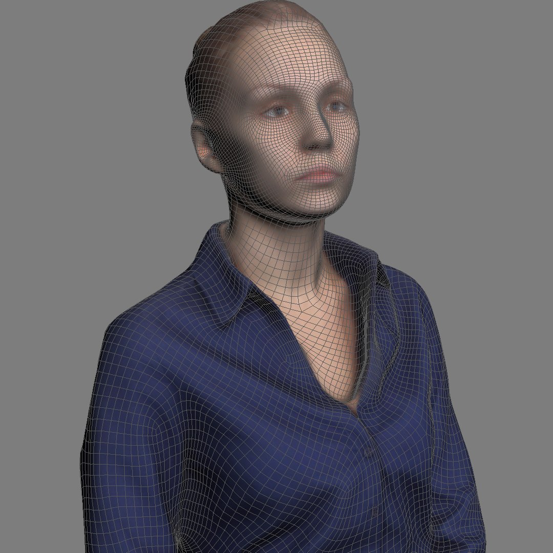 Realistic Human 3d Model