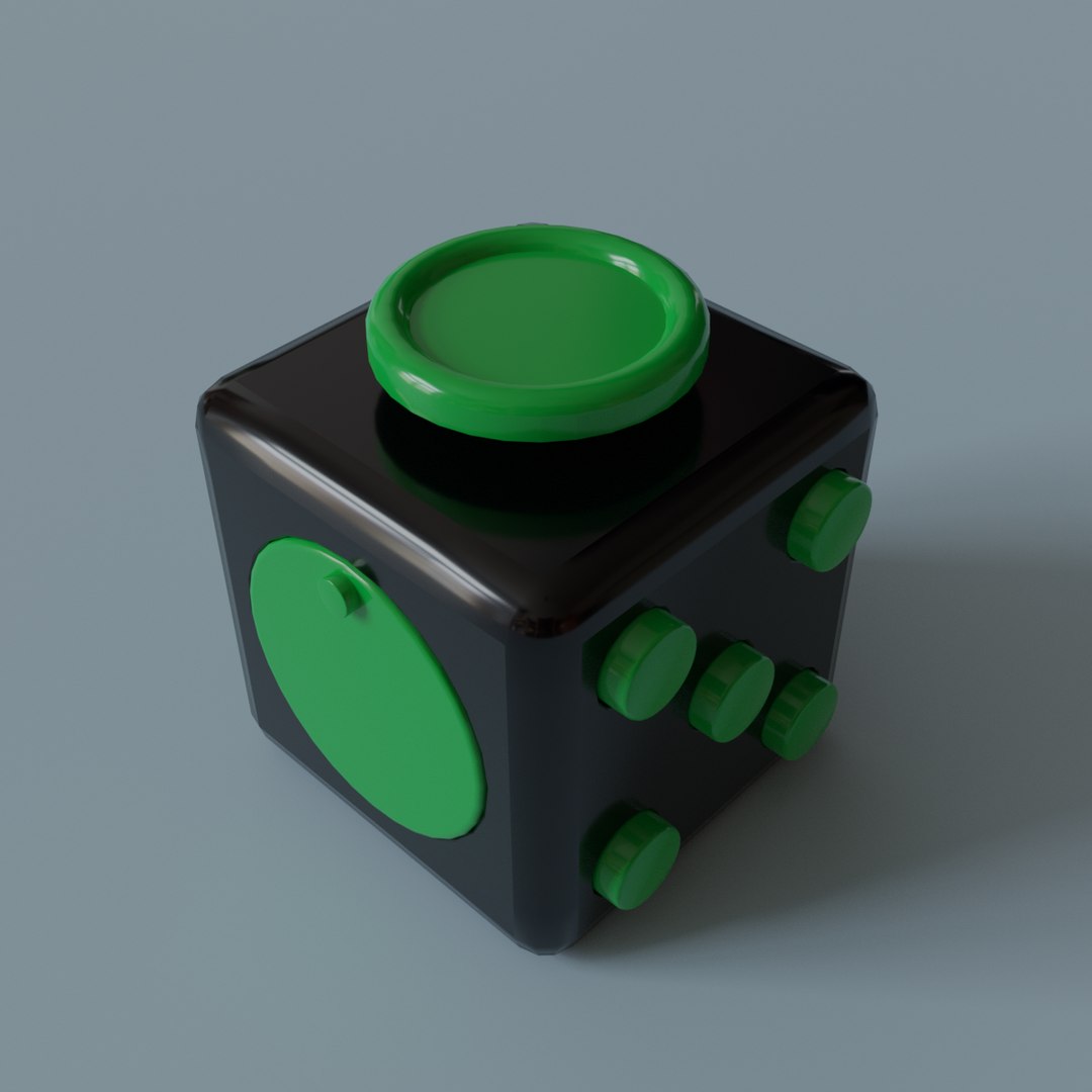 Fidget Cube 3D - TurboSquid 1461939