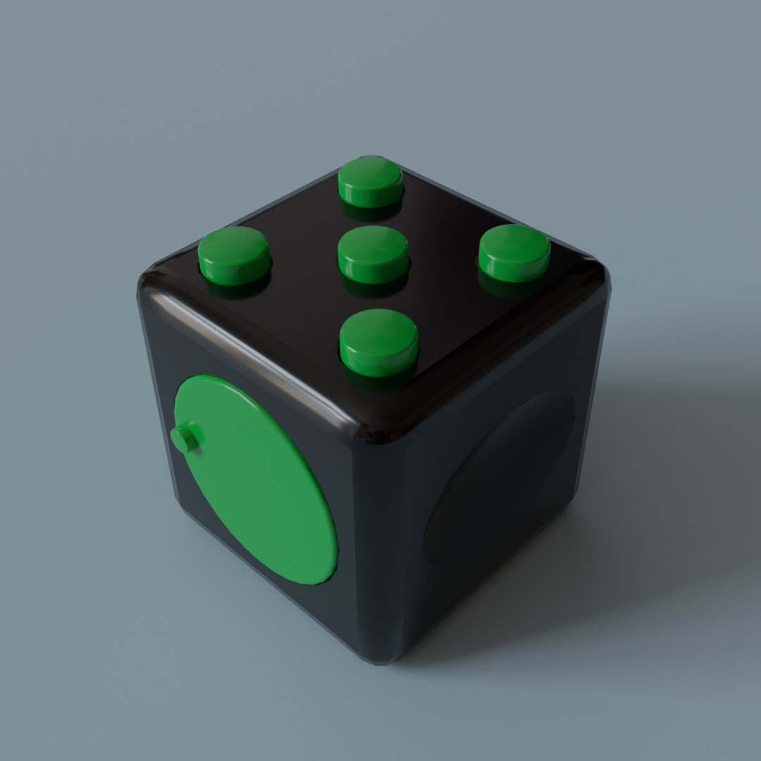 Fidget Cube 3D - TurboSquid 1461939
