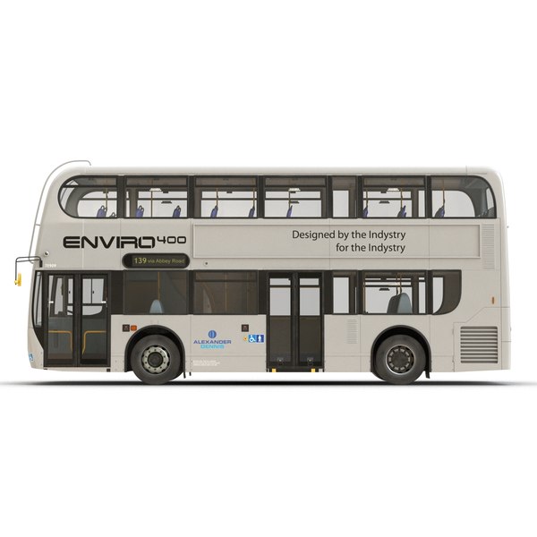알렉산더 데니스 버스 Enviro400 3D 모델 - TurboSquid 984651