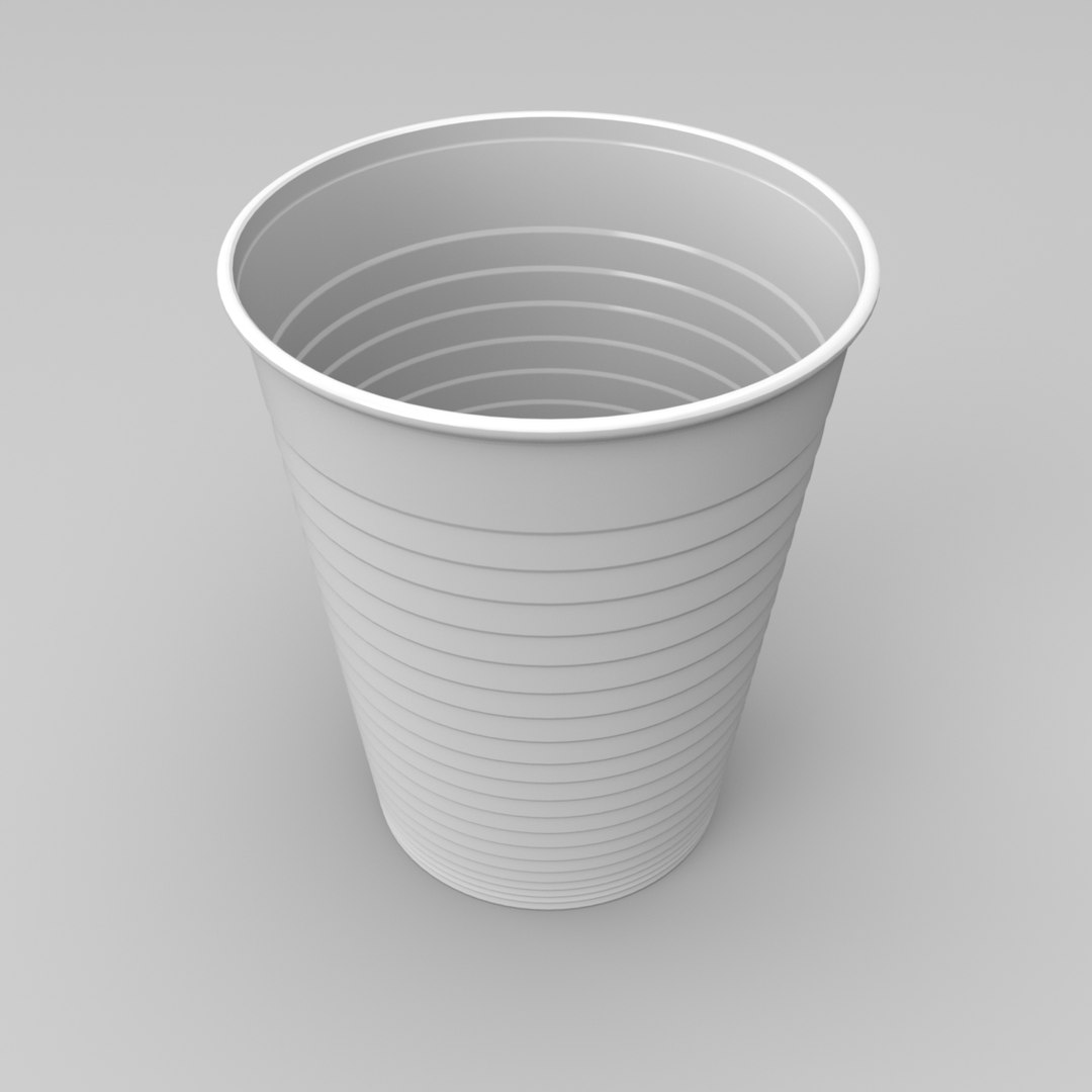 Plastic cup 3D model - TurboSquid 1094715