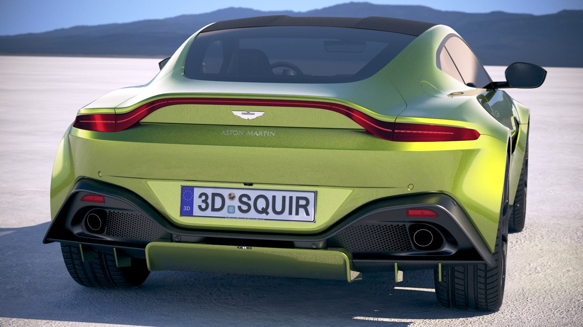 3D Aston Martin Vantage Model - TurboSquid 1230797