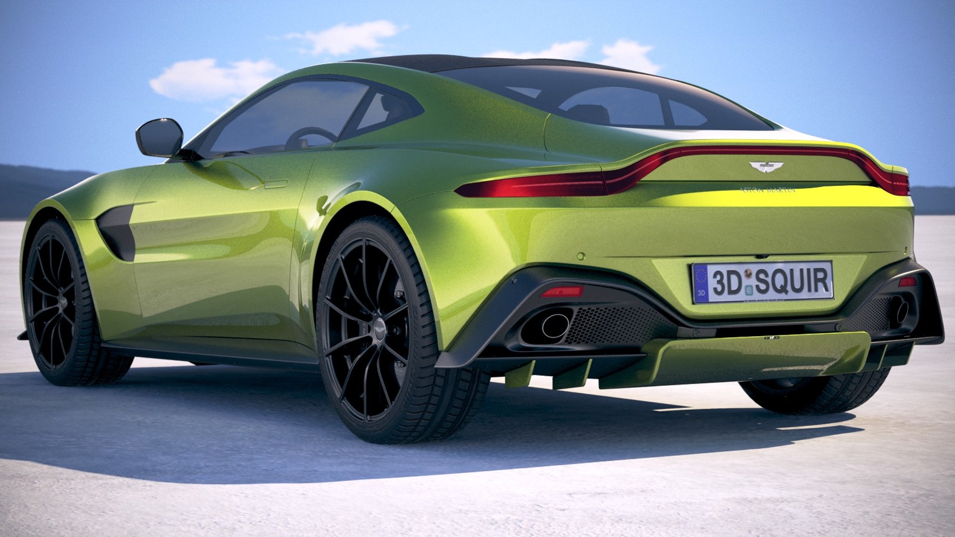3D Aston Martin Vantage Model - TurboSquid 1230797