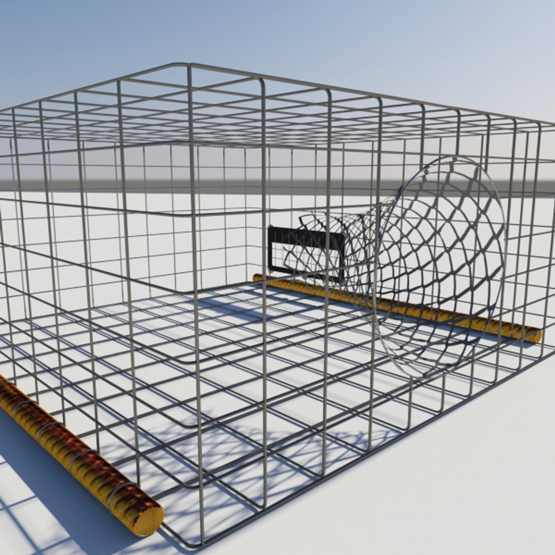 Square Fish Trap 3ds