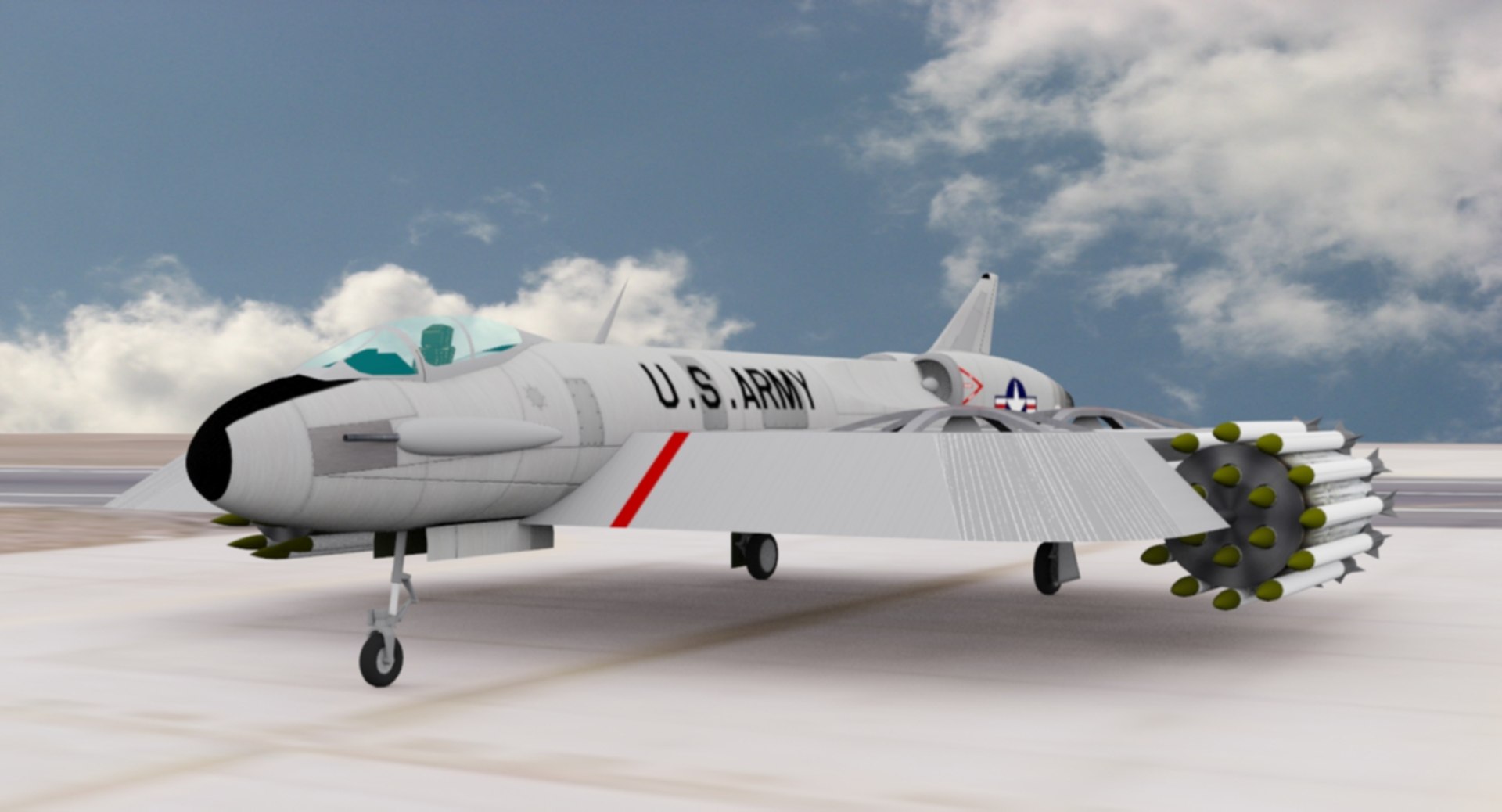 1969 Hover Jet Concept 3D Model - TurboSquid 1211191