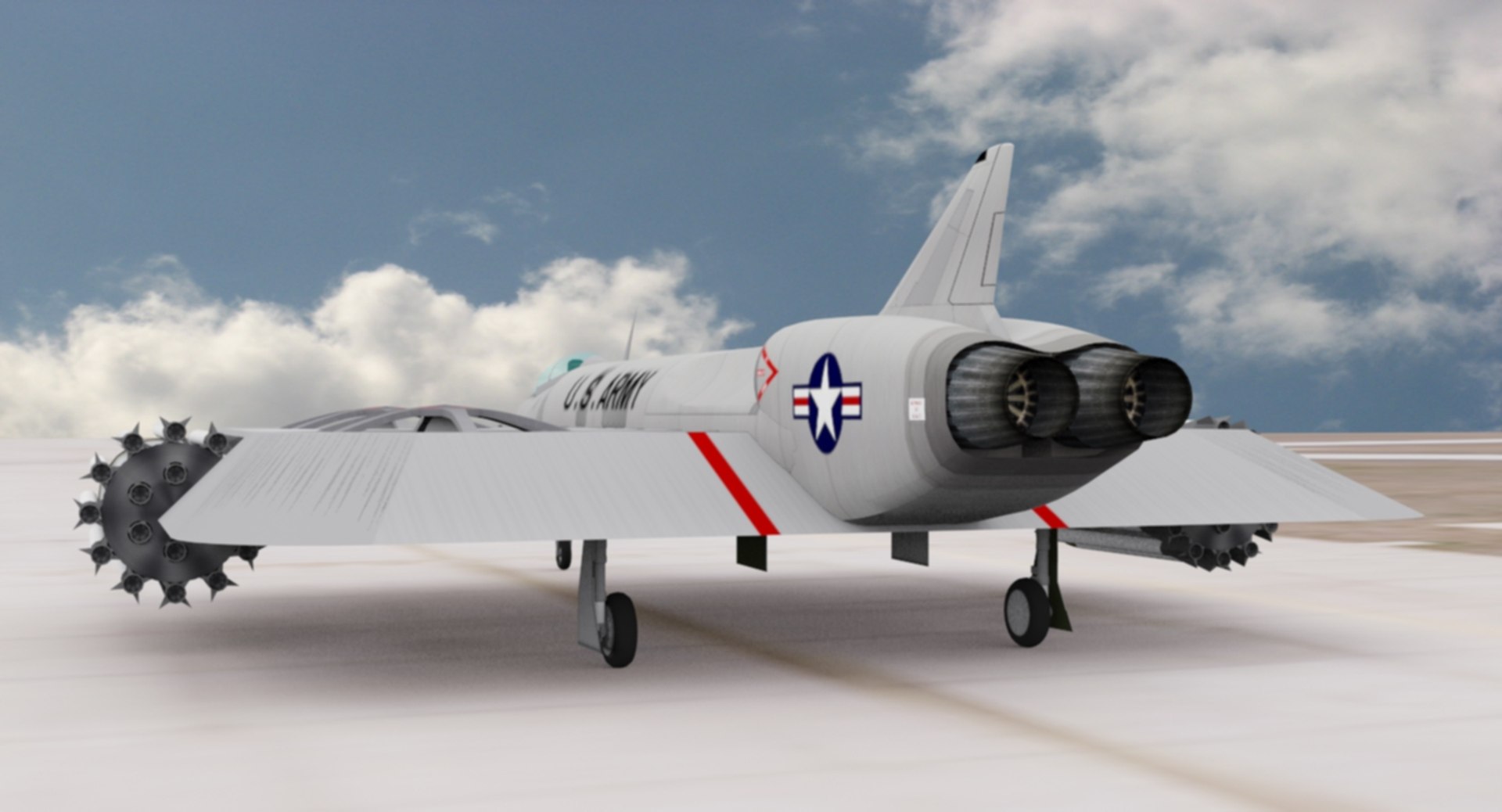 1969 Hover Jet Concept 3D Model - TurboSquid 1211191