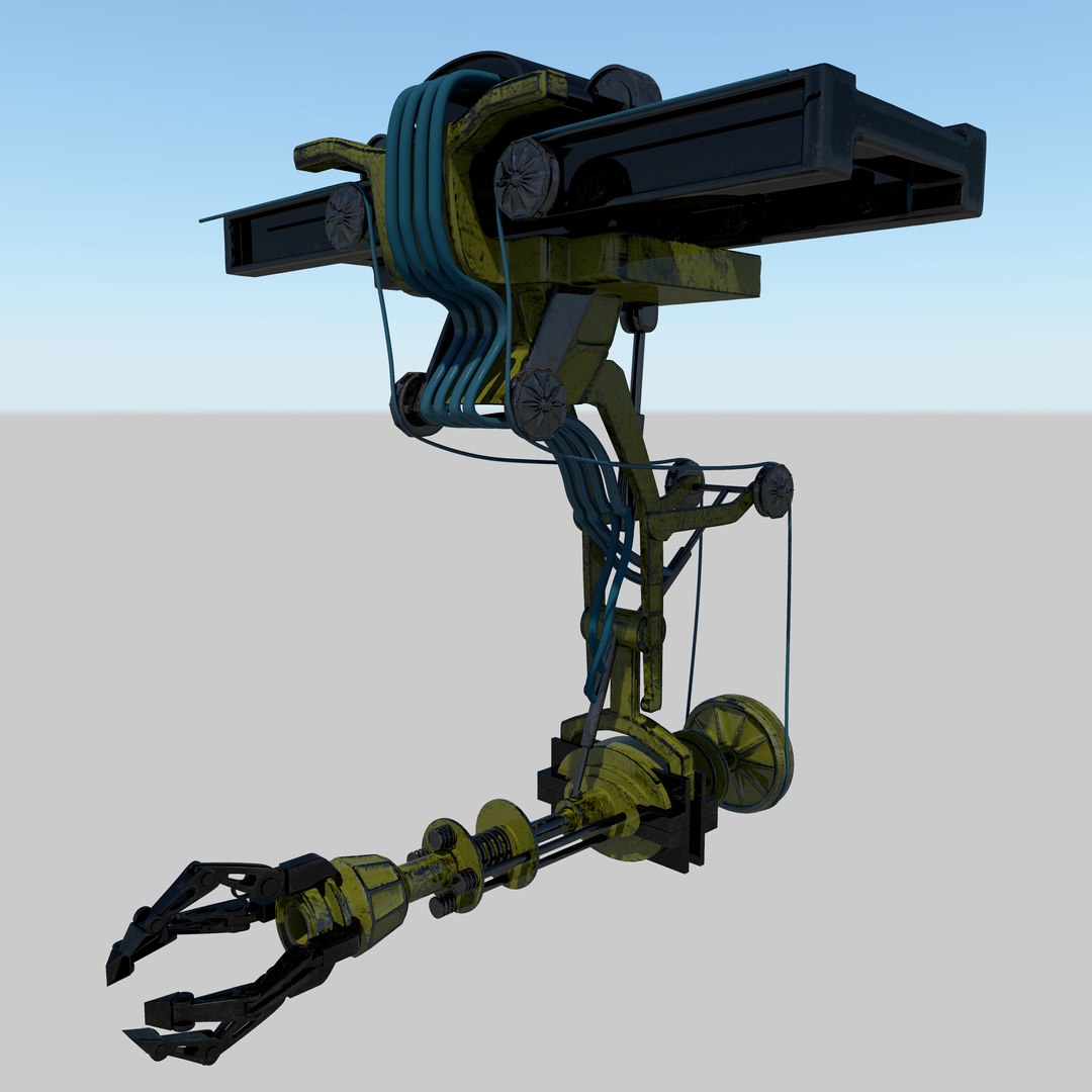 Mechanical Machine 3D Model - TurboSquid 1429352