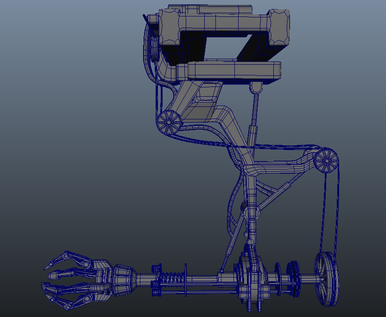Mechanical Machine 3D Model - TurboSquid 1429352
