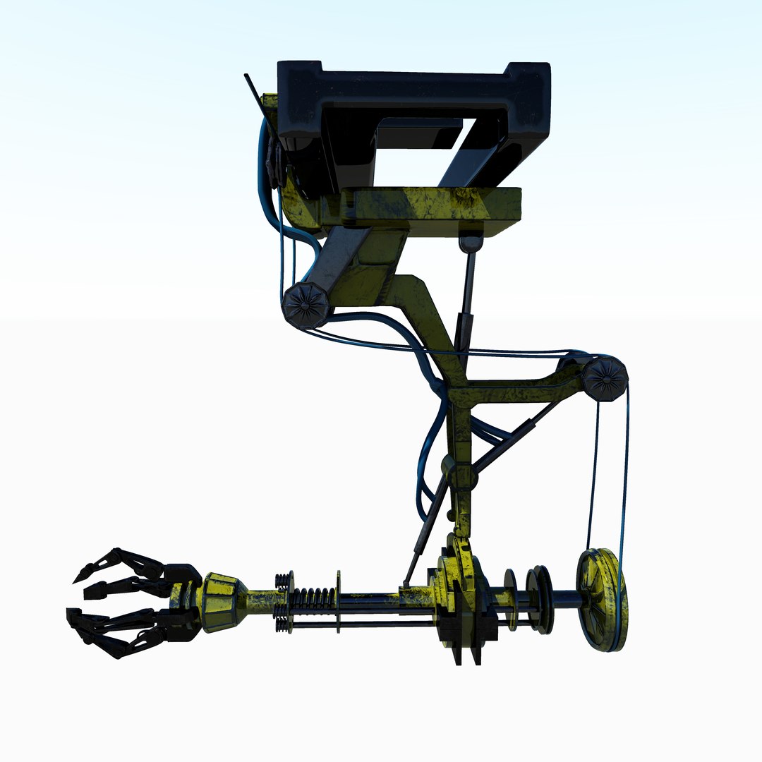 Mechanical Machine 3D Model - TurboSquid 1429352