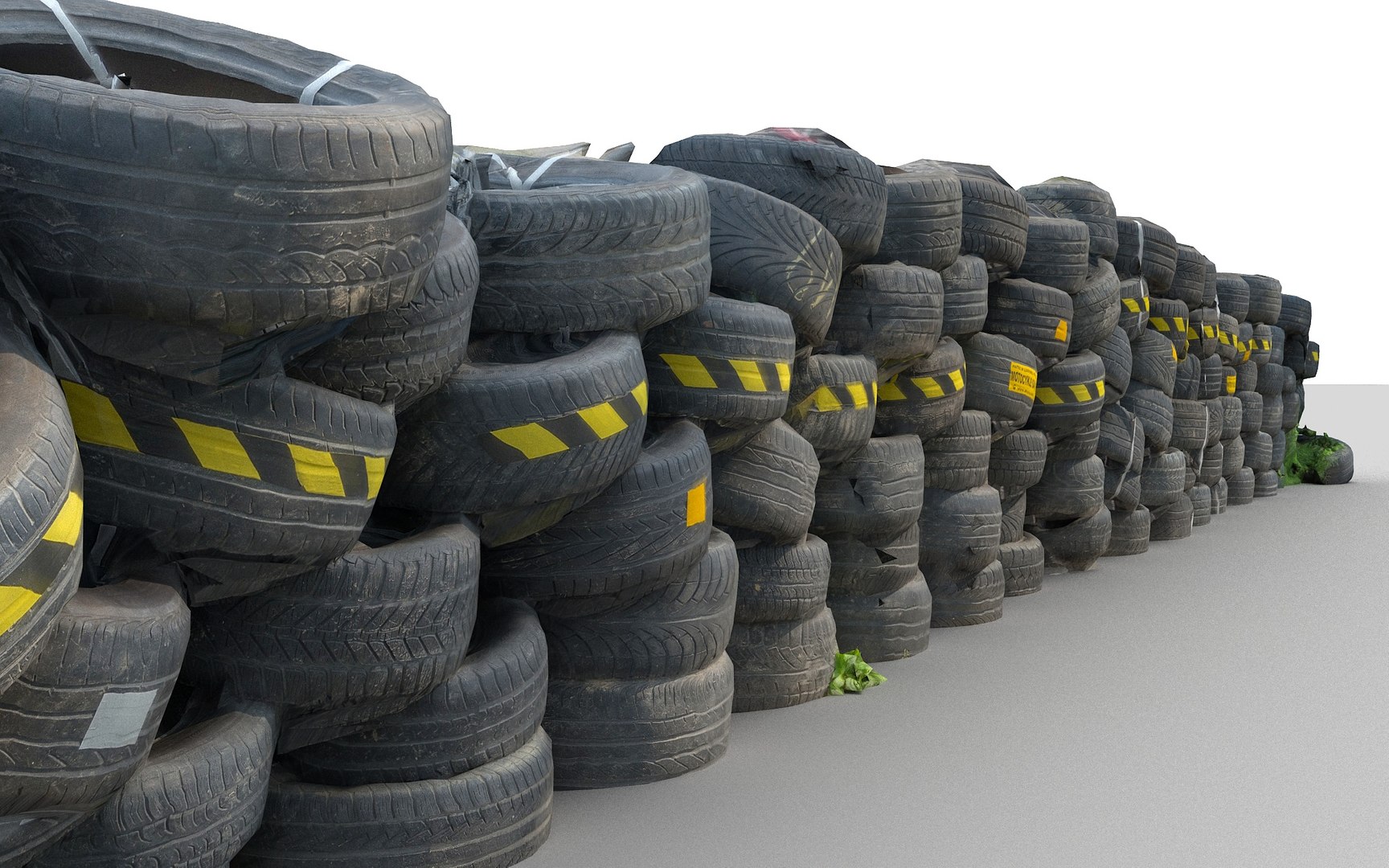 3D Tire Barrier Scan - TurboSquid 1352697