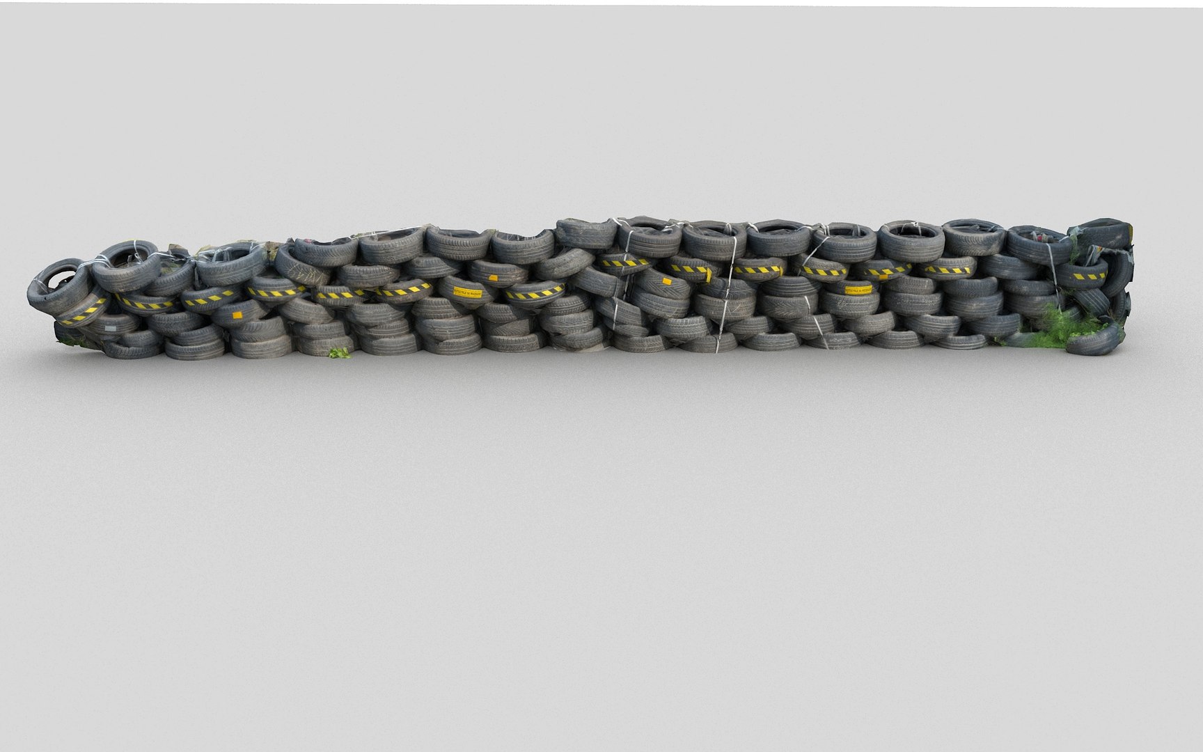 3D Tire Barrier Scan - TurboSquid 1352697