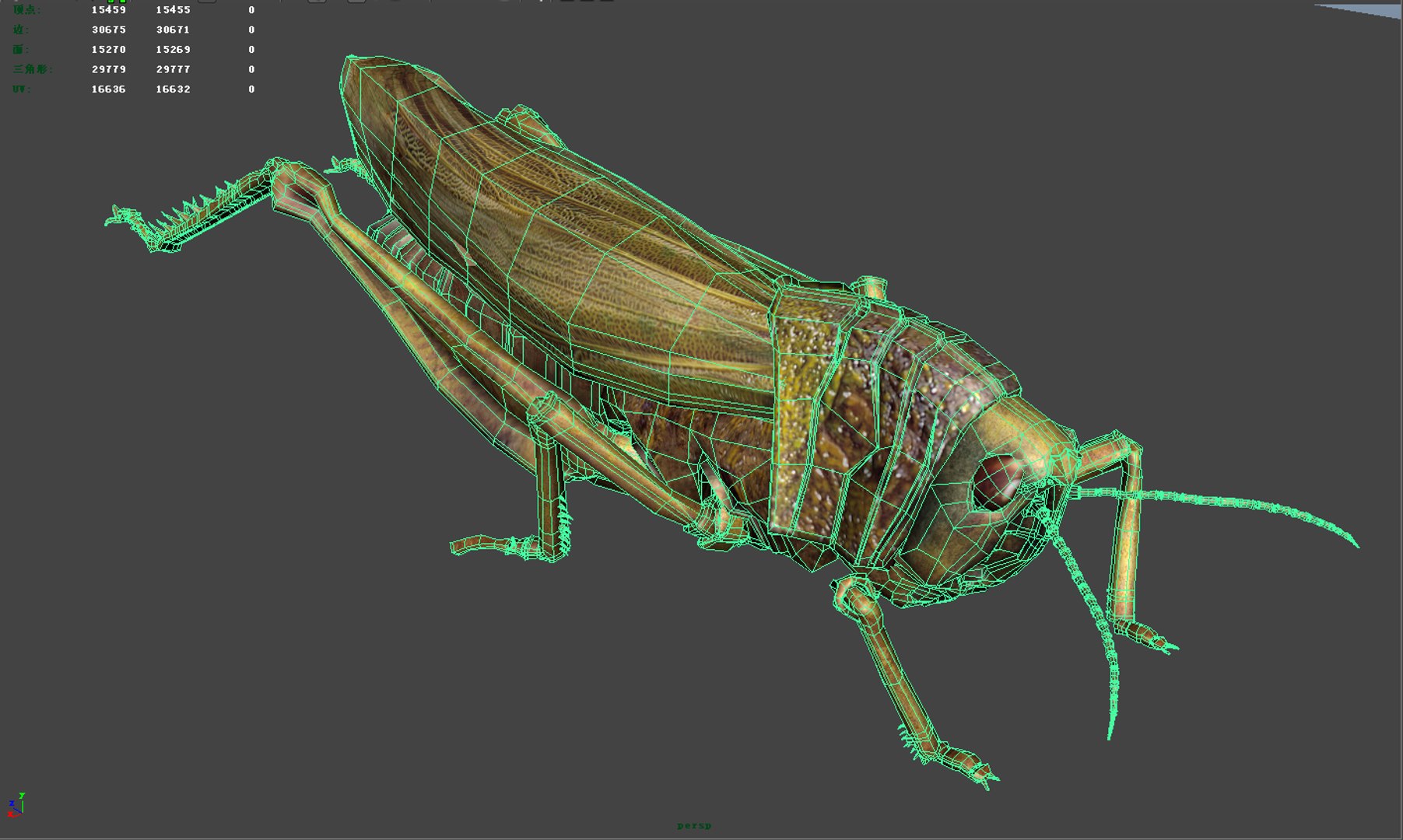 Locusts Model - TurboSquid 1313912