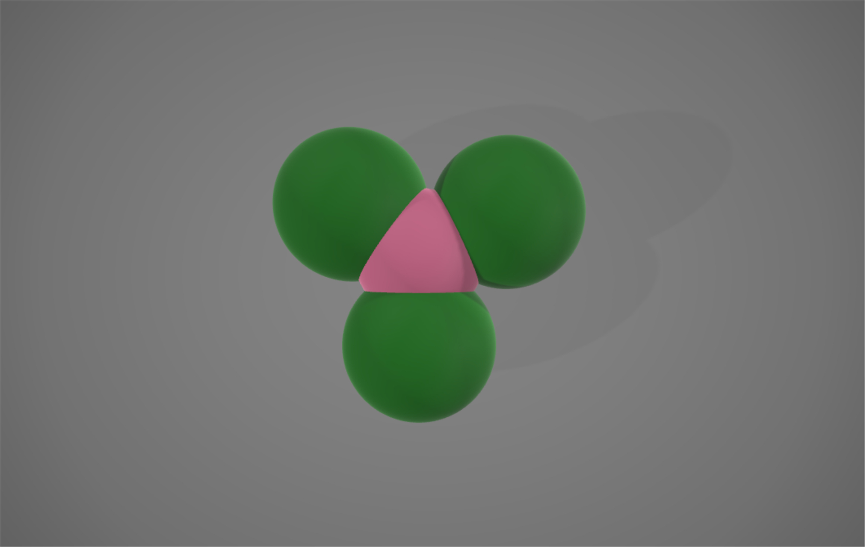 3D Molecule Boron Trichloride Bcl3 - TurboSquid 1398817