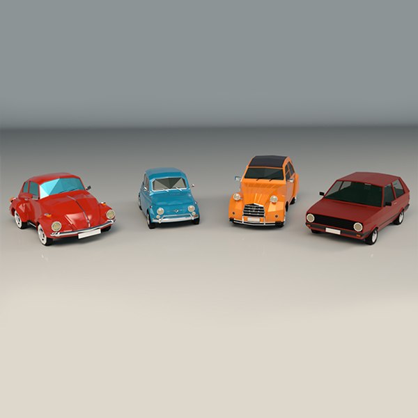 Free Cartoon Car Blender Models for Download | TurboSquid