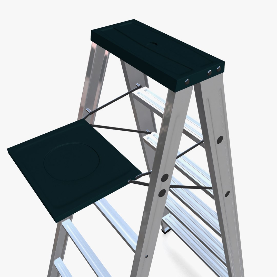 3d ladders step model