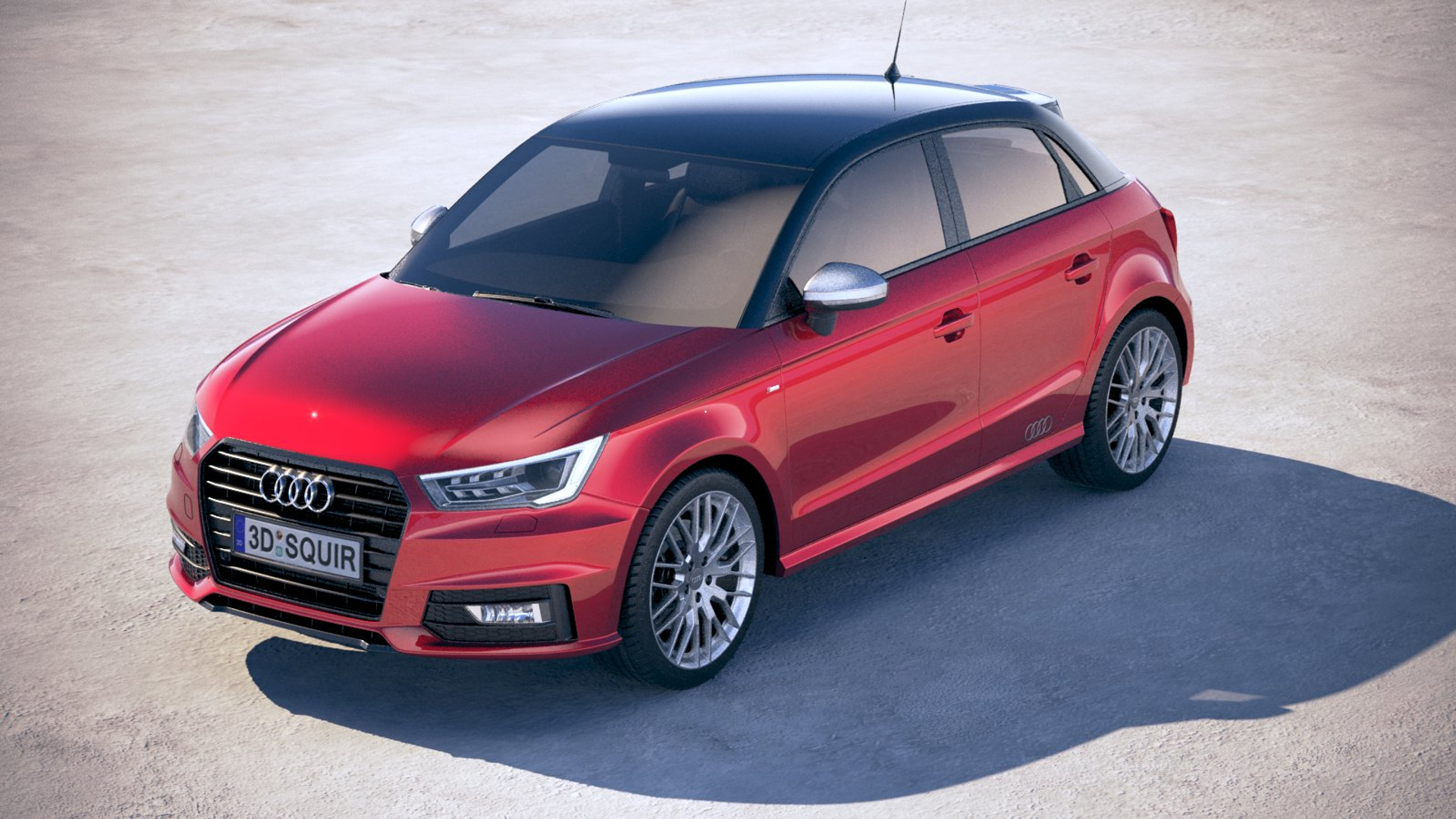 3D Model Audi A1 Sportback - TurboSquid 1281061