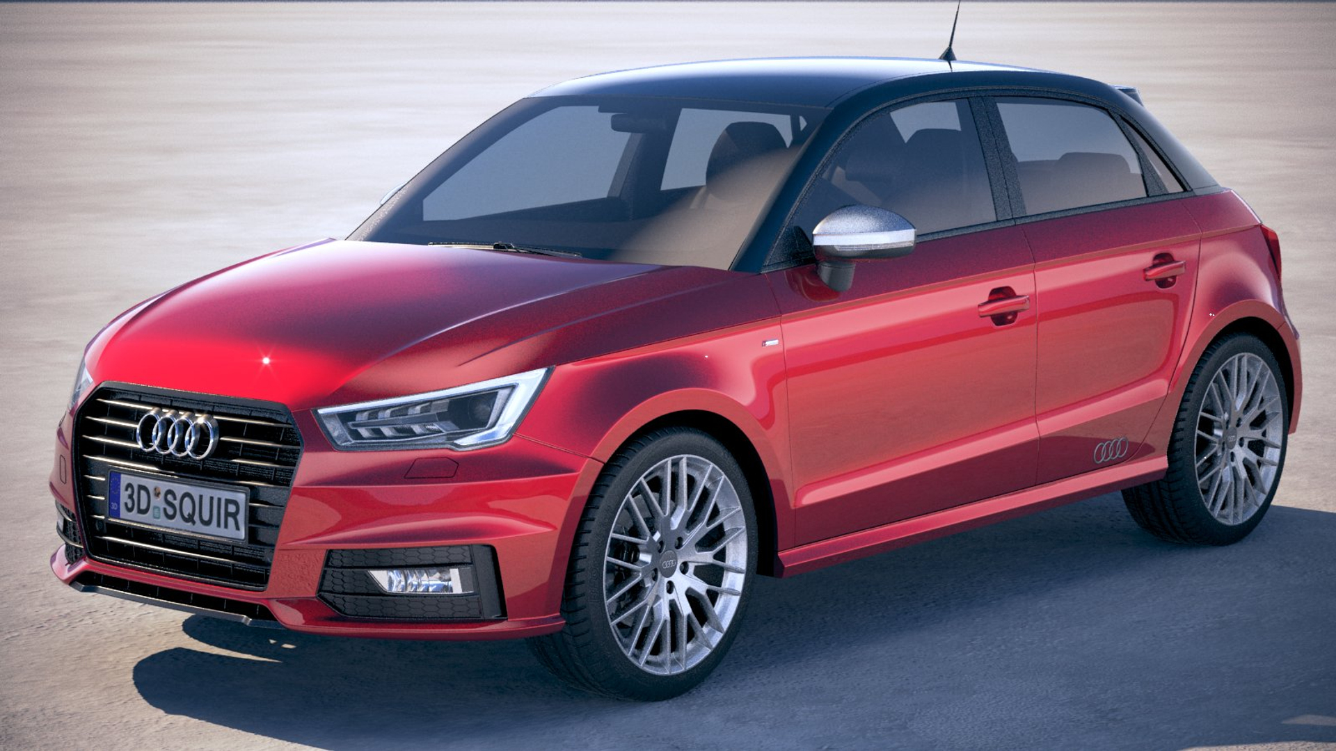 3D model audi a1 sportback - TurboSquid 1281061