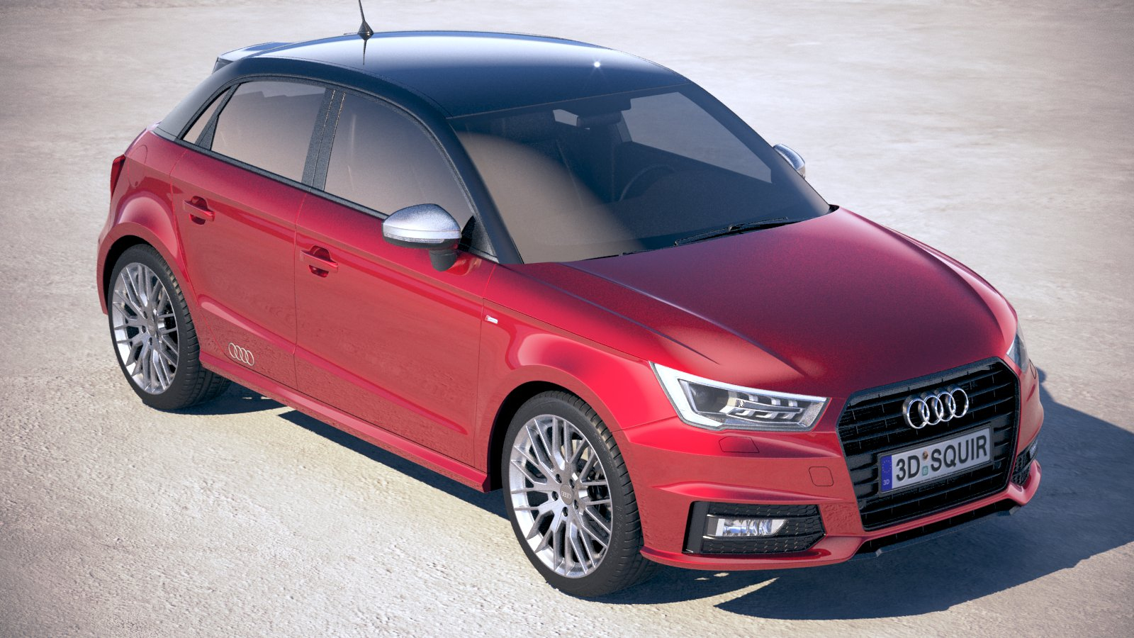 3D model audi a1 sportback - TurboSquid 1281061