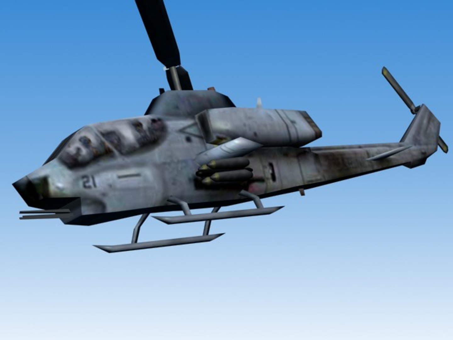 3ds Max Gunship