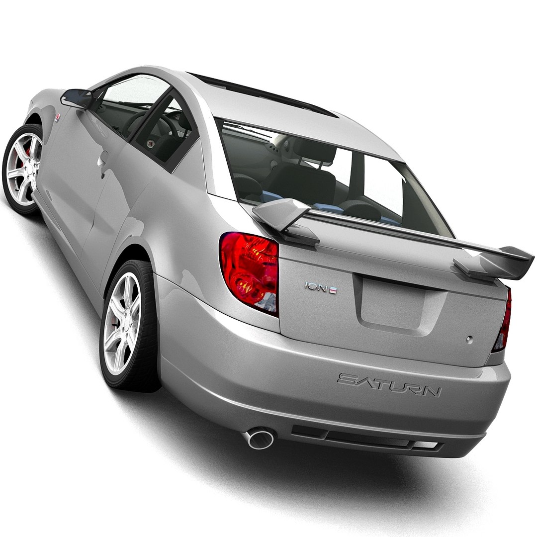 3d Saturn Ion Redline Coupe