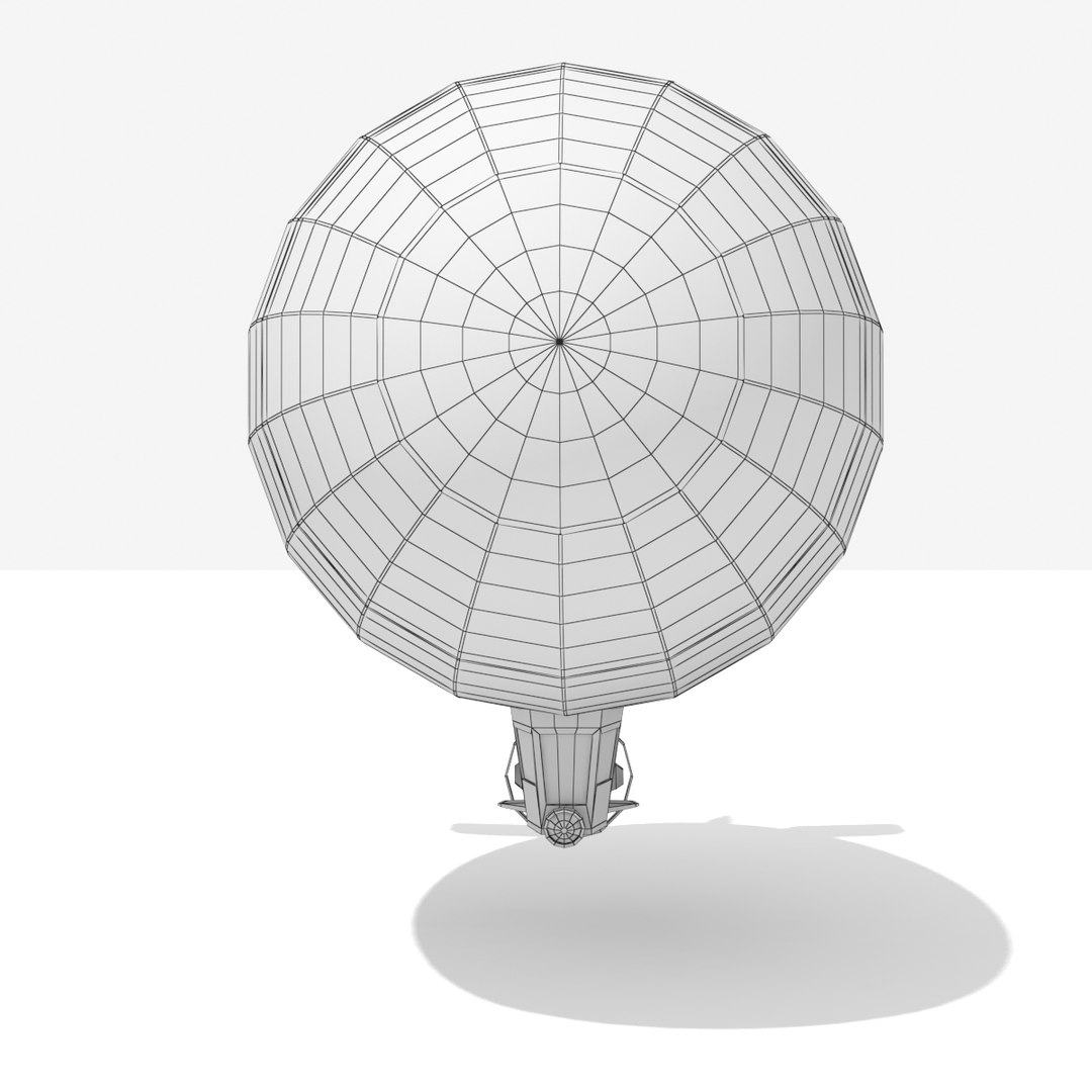 Generic Blimp Stylized Model - TurboSquid 1307125