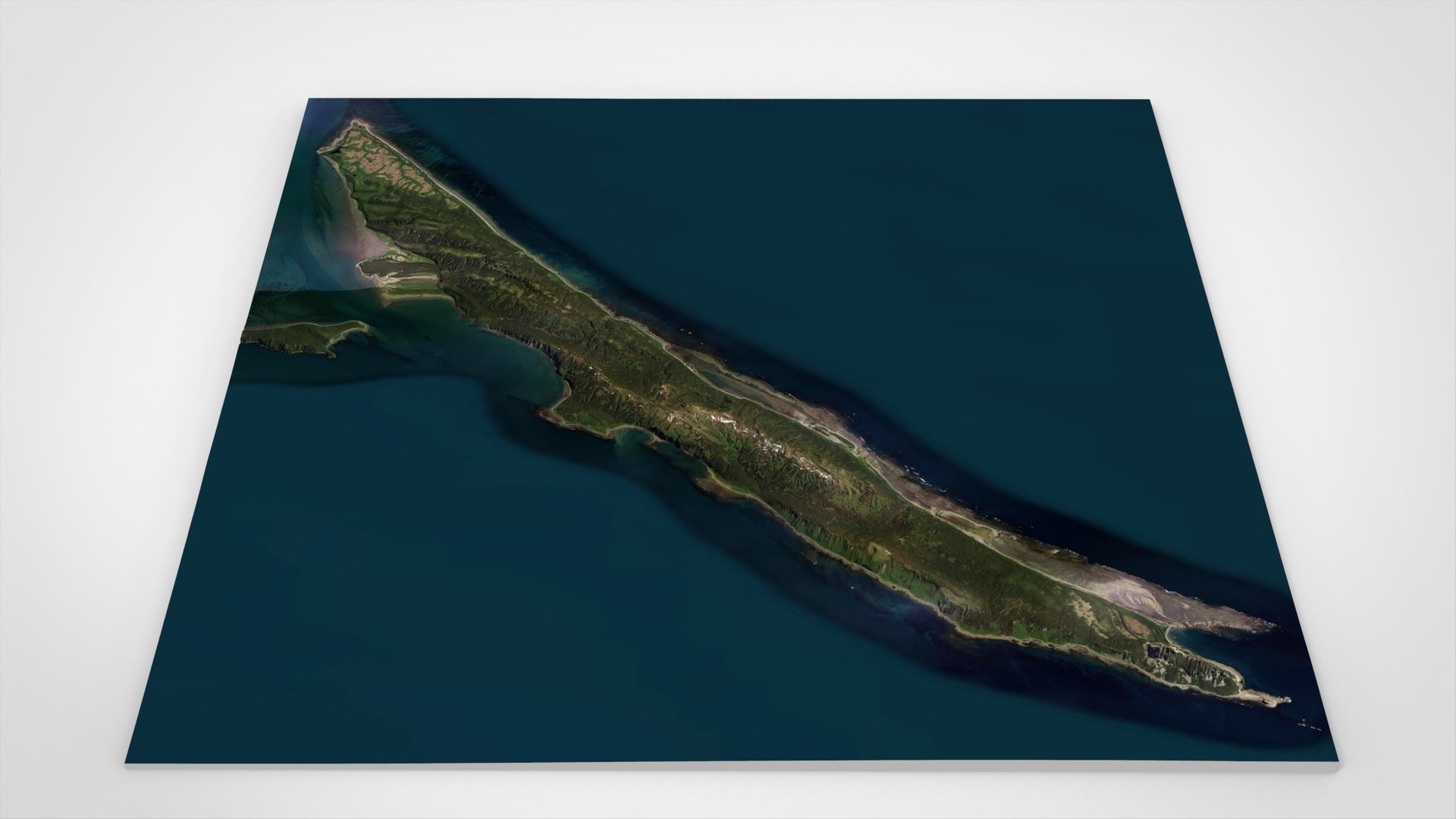 3D Model Kayak Island Alaska USA - TurboSquid 2334812