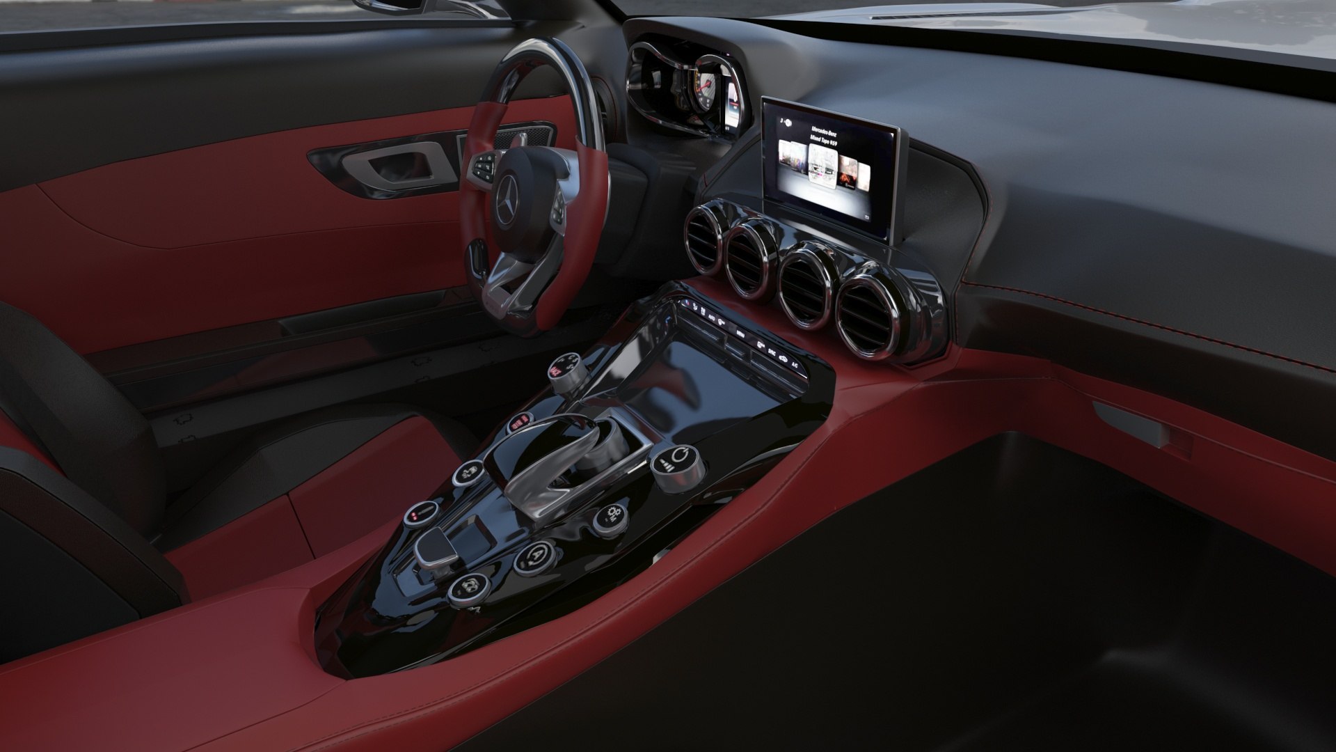 3D Mercedes AMG GTS-max Model - TurboSquid 2234202