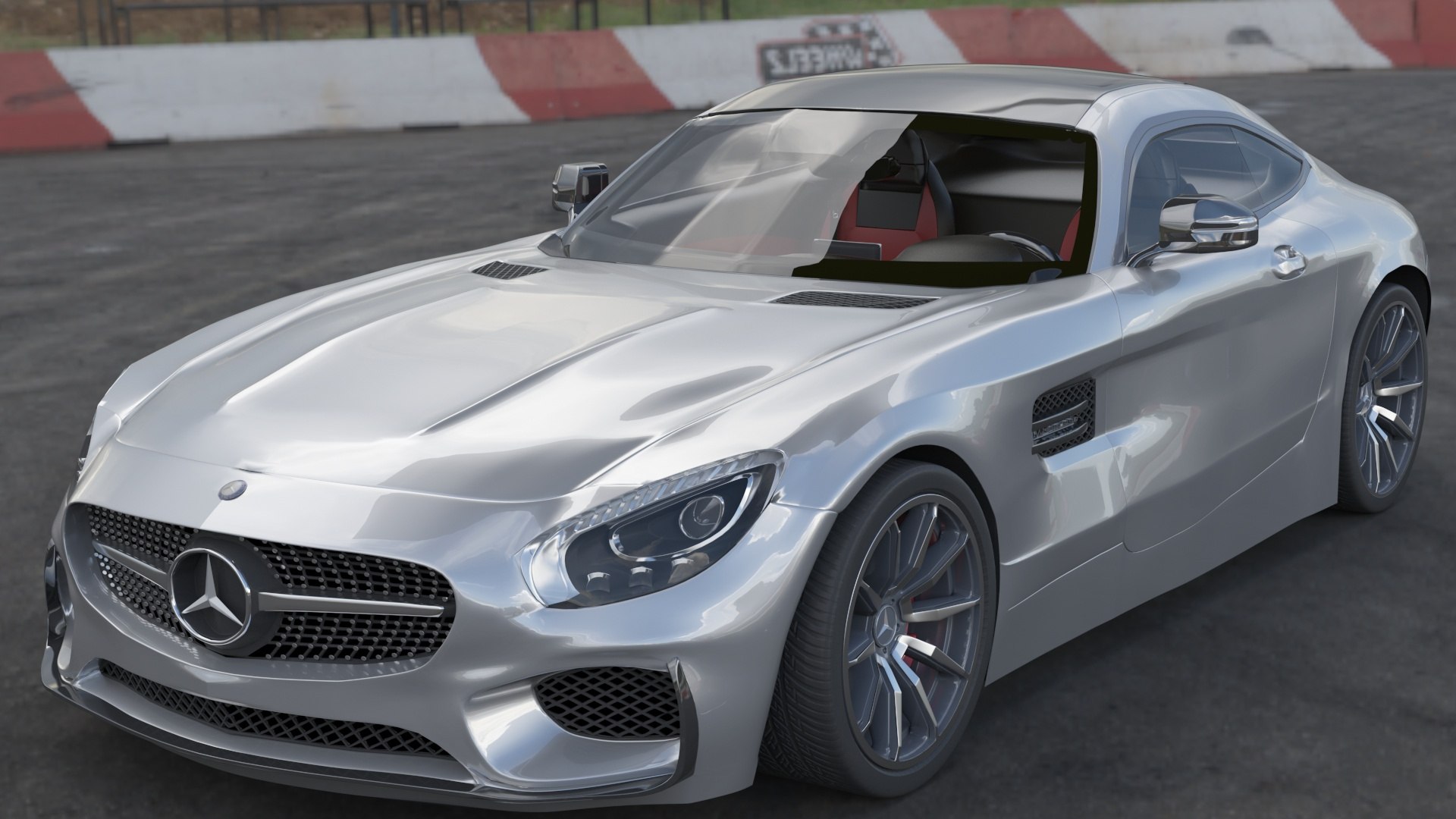 3D Mercedes AMG GTS-max Model - TurboSquid 2234202