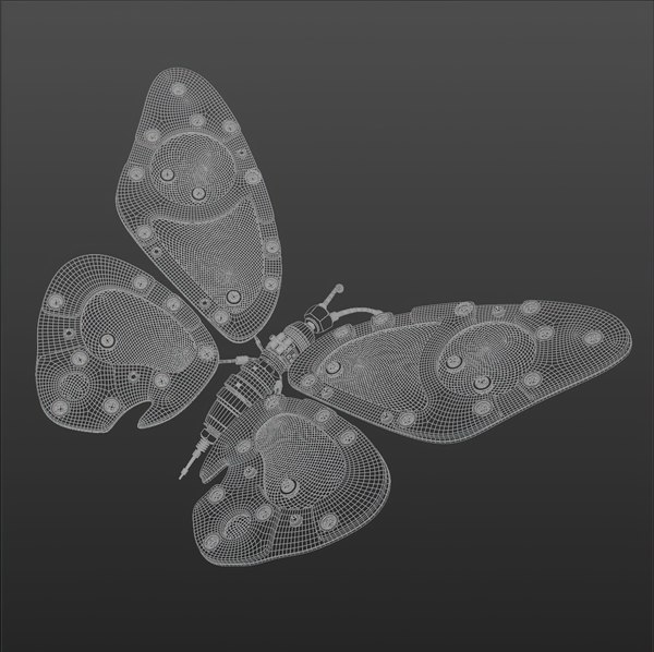 modelo 3d Mariposa - TurboSquid 1976619