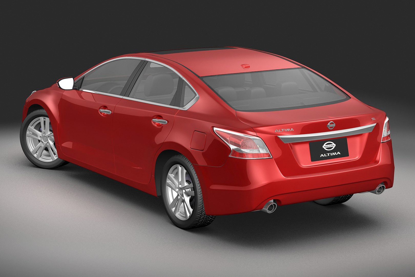 3d model nissan altima
