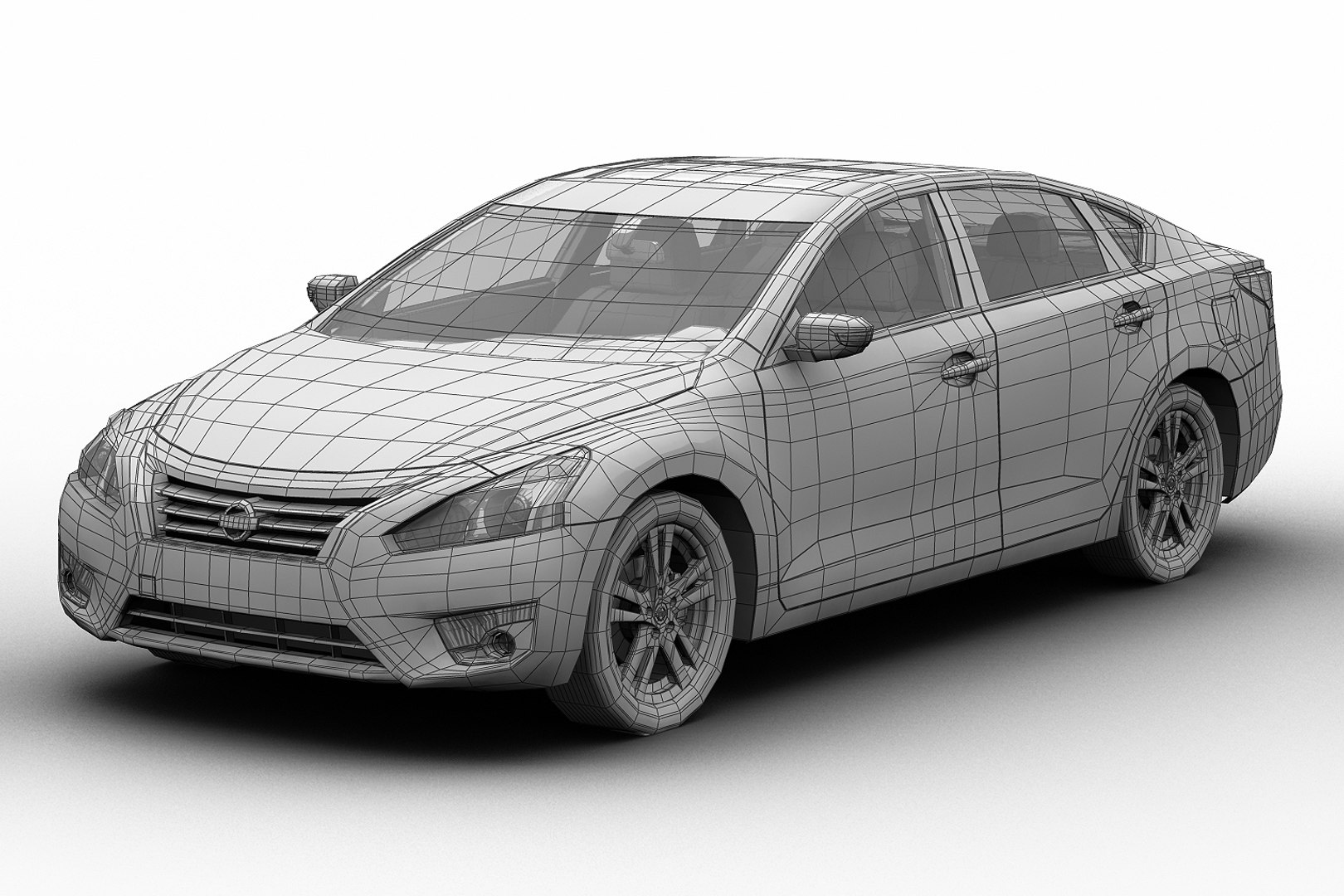 3d model nissan altima