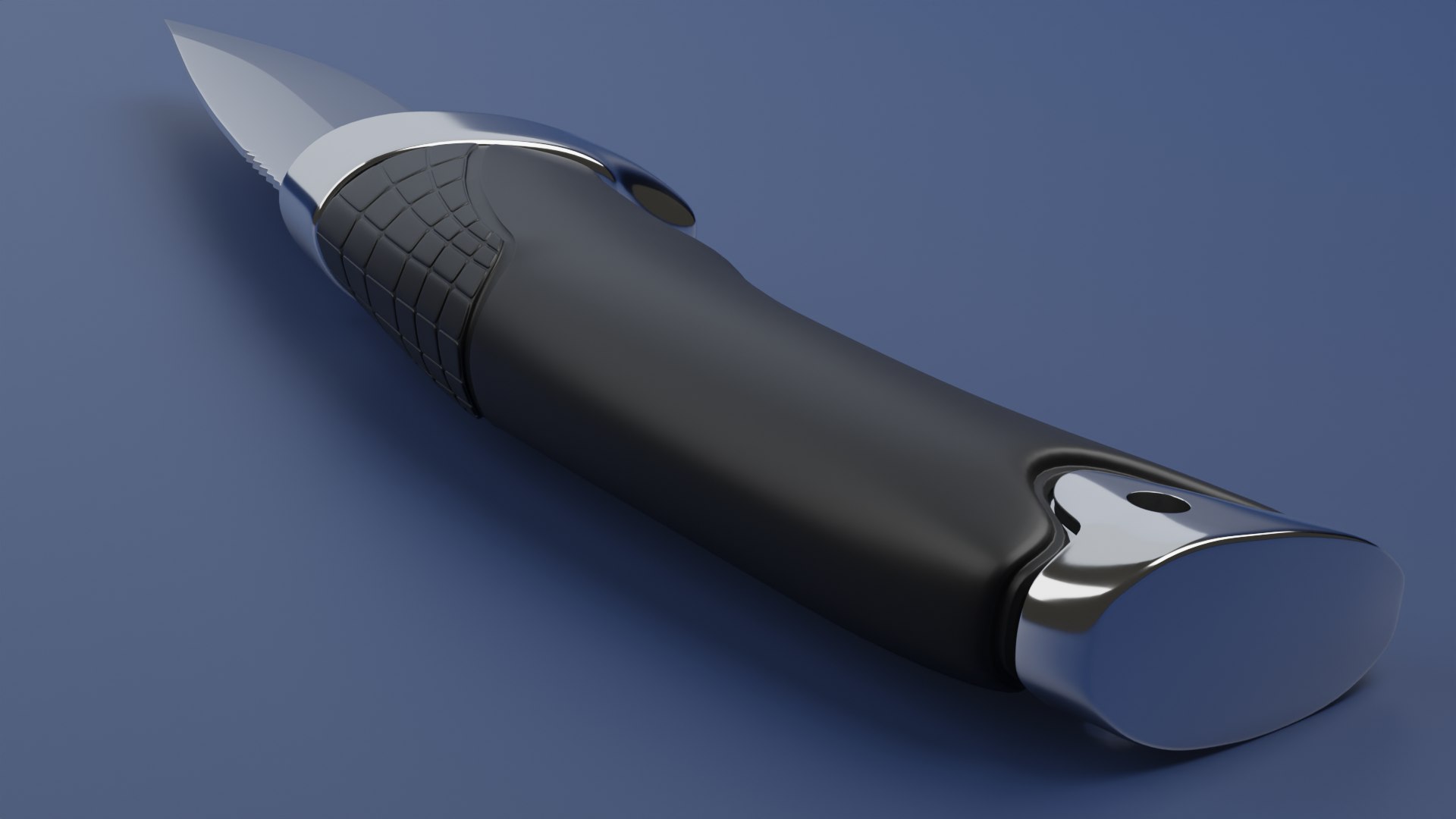 Drop Knife 3D Model - TurboSquid 1851094